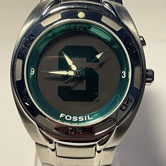Fossil | Accessories | Michigan State Spartans Ncaa Stainlesssteel ...